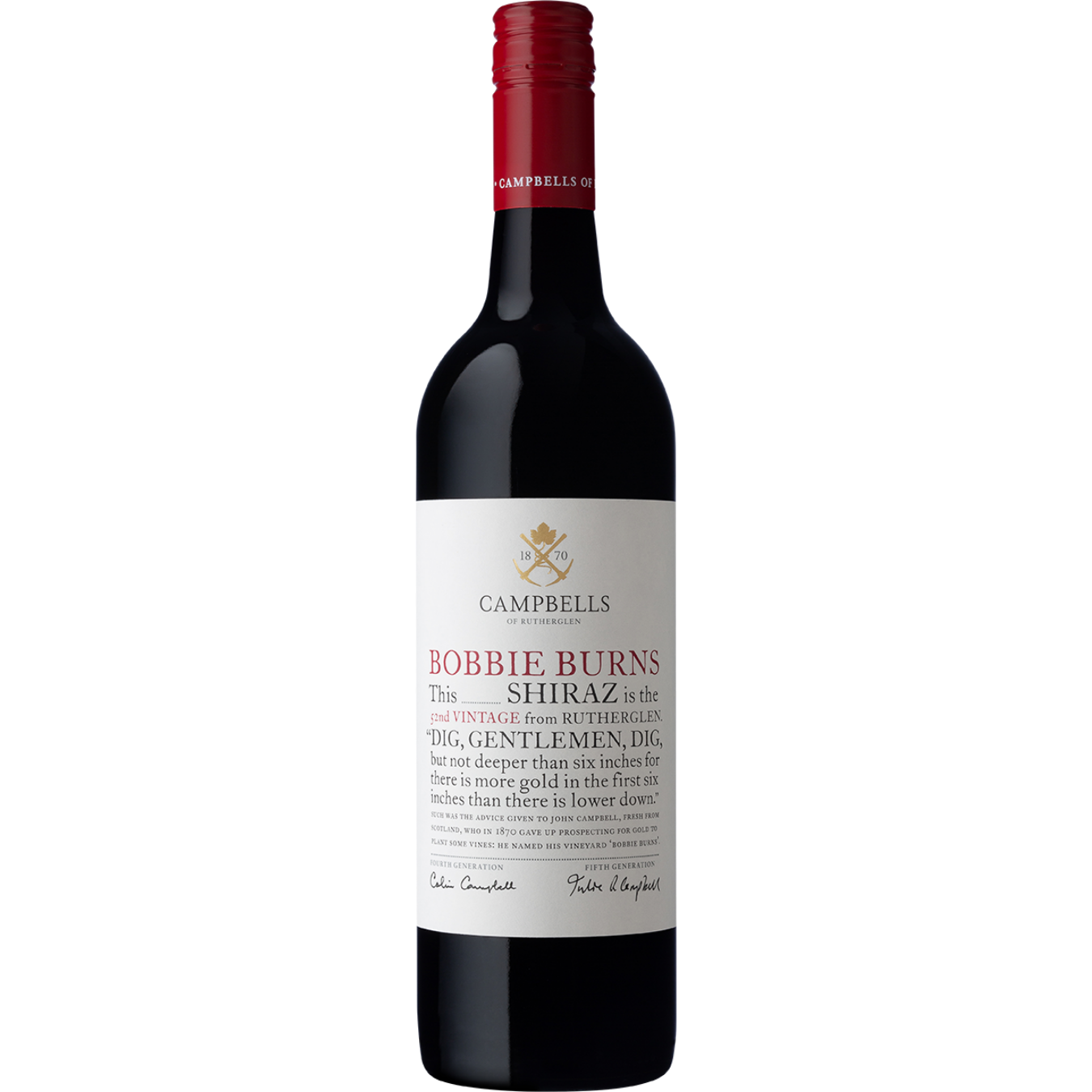 2022 Bobbie Burns Shiraz